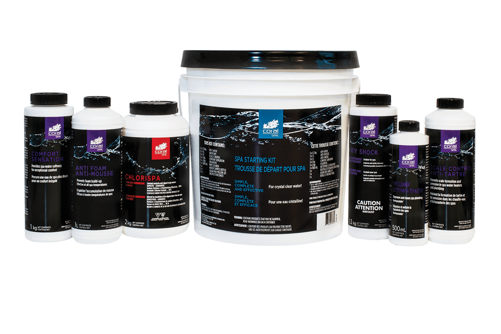 SPA CHEMICALS - Piscines et Spas Seychelles Pools and Spas Lasalle