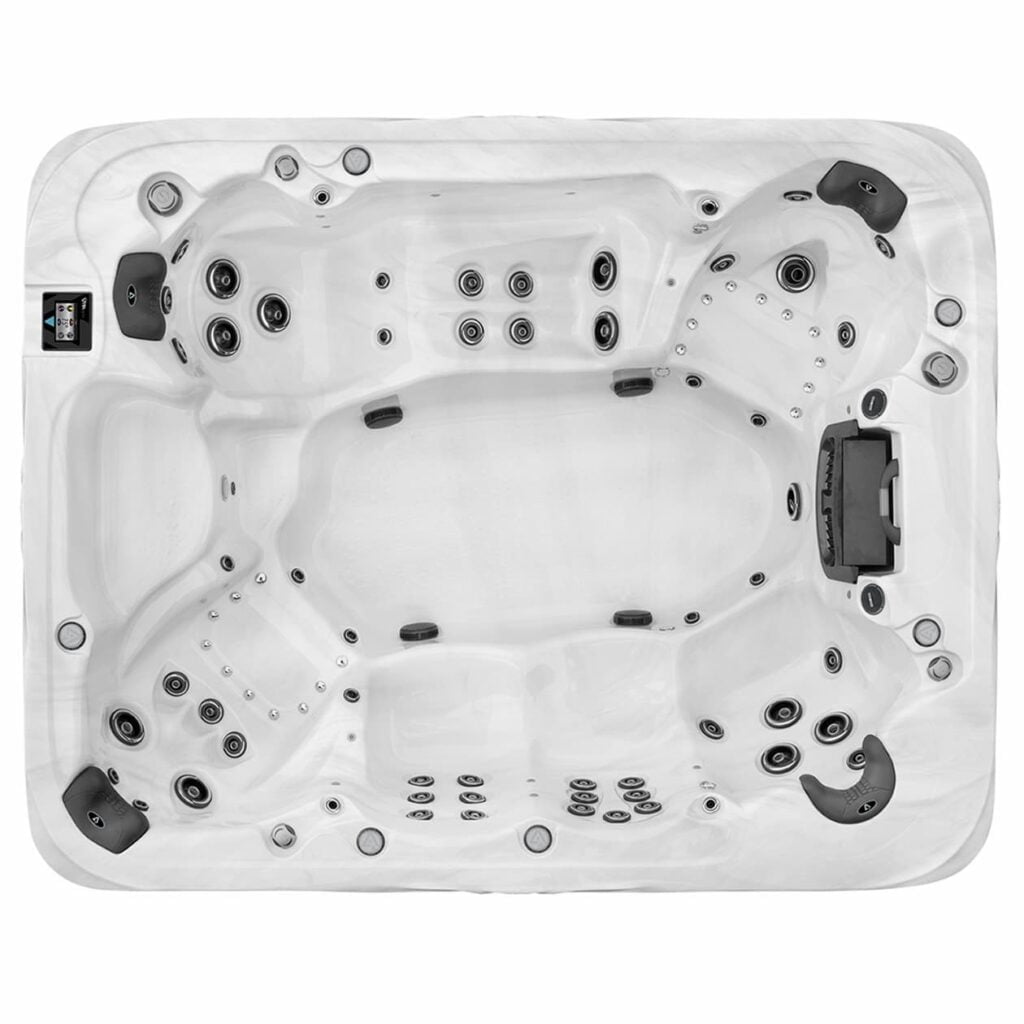 Mystique: Large Family 7 Person Hot Tub - Piscines et Spas Seychelles ...