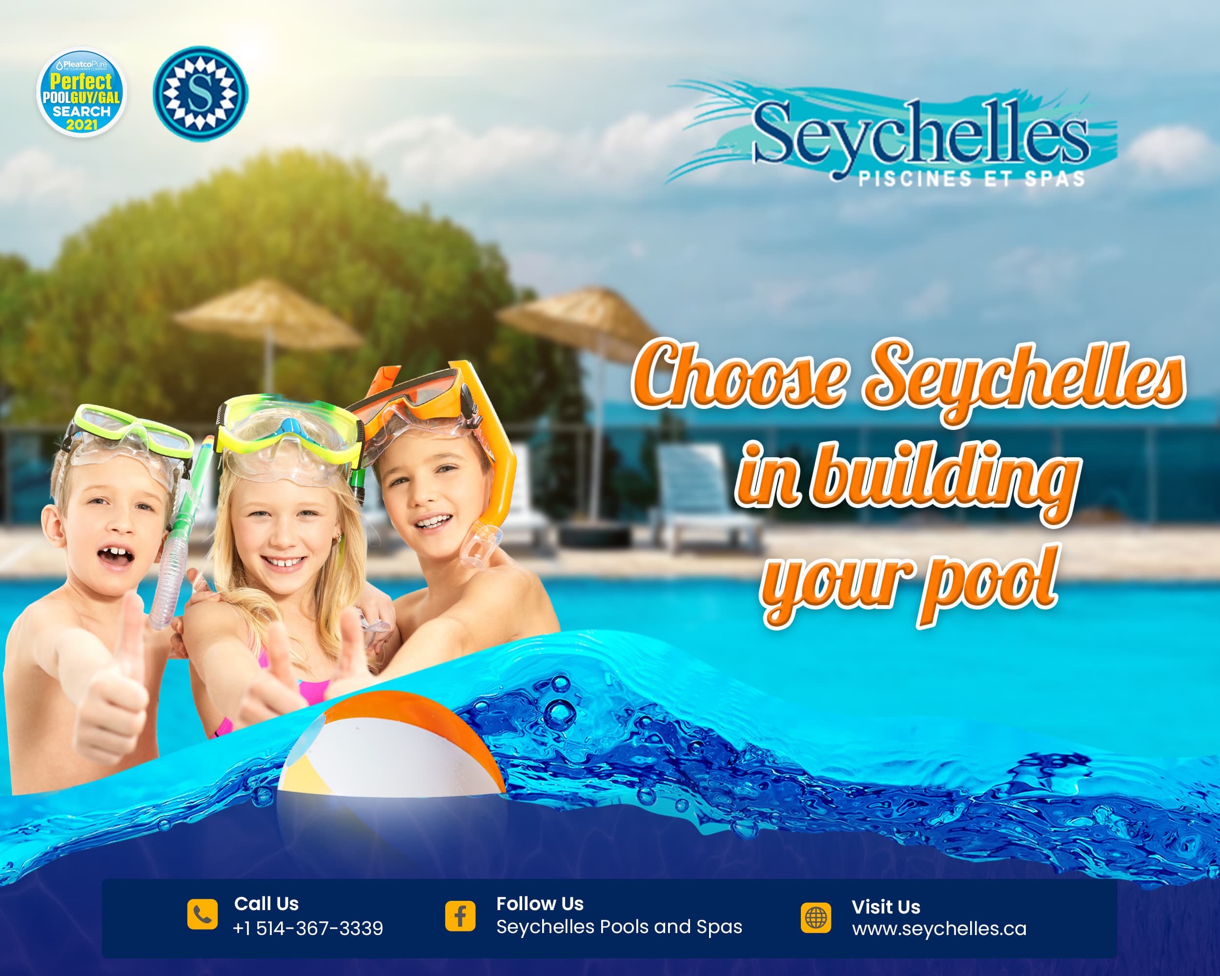 Choose Seychelles - Piscines et Spas Seychelles Pools and Spas Lasalle